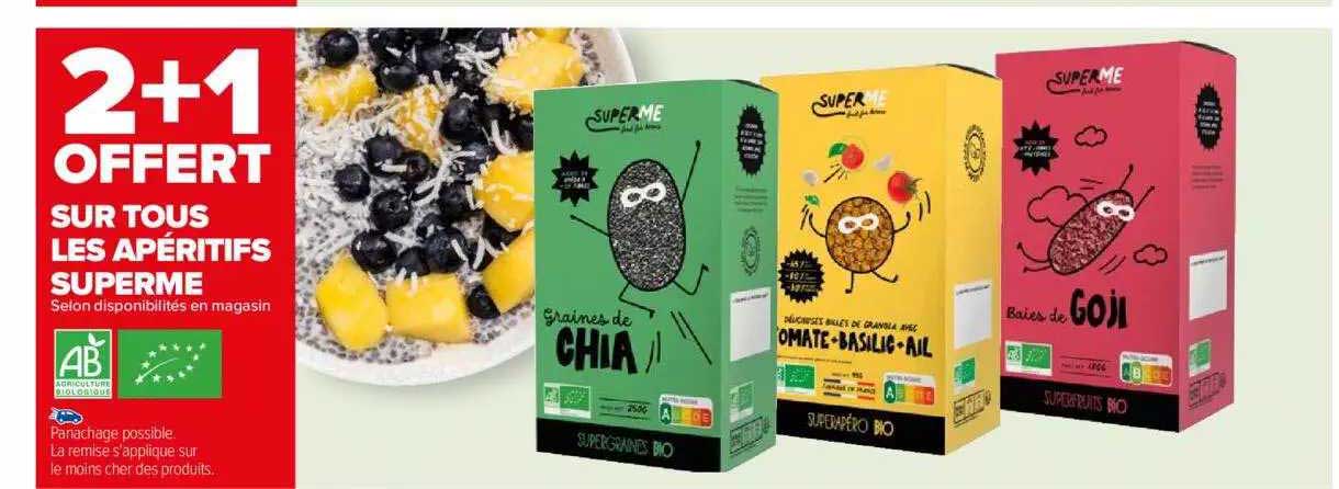 Promo Les Apéritifs Superme chez Carrefour - iCatalogue.fr