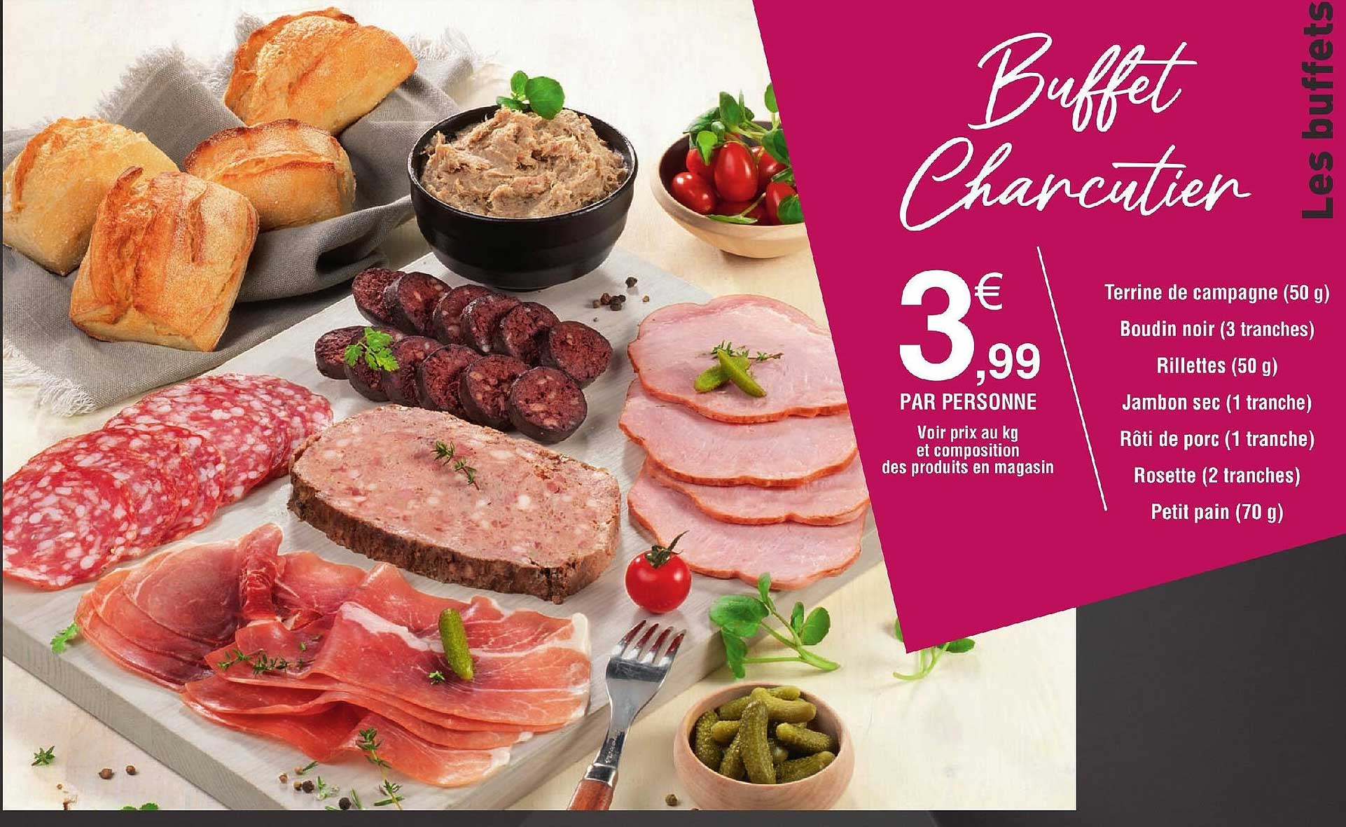 Promo Buffet Charcutier chez E.Leclerc - iCatalogue.fr