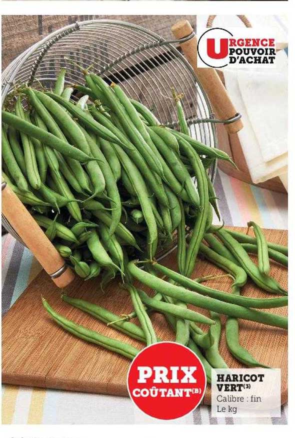 Promo Haricot Vert chez U Express - iCatalogue.fr