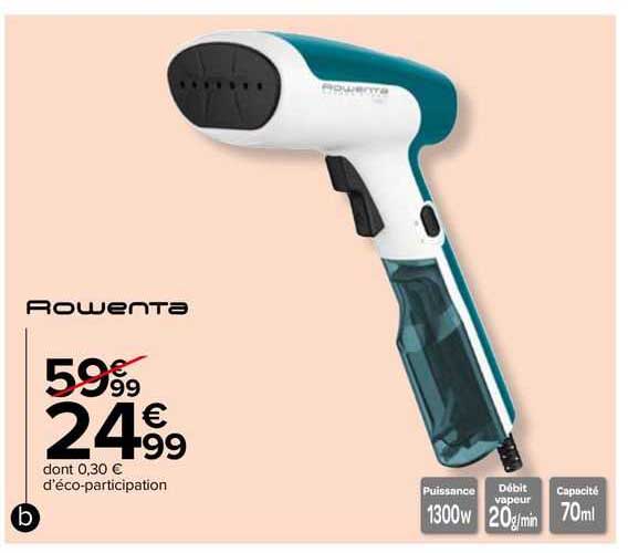 Promo Rowenta chez Carrefour Market - iCatalogue.fr