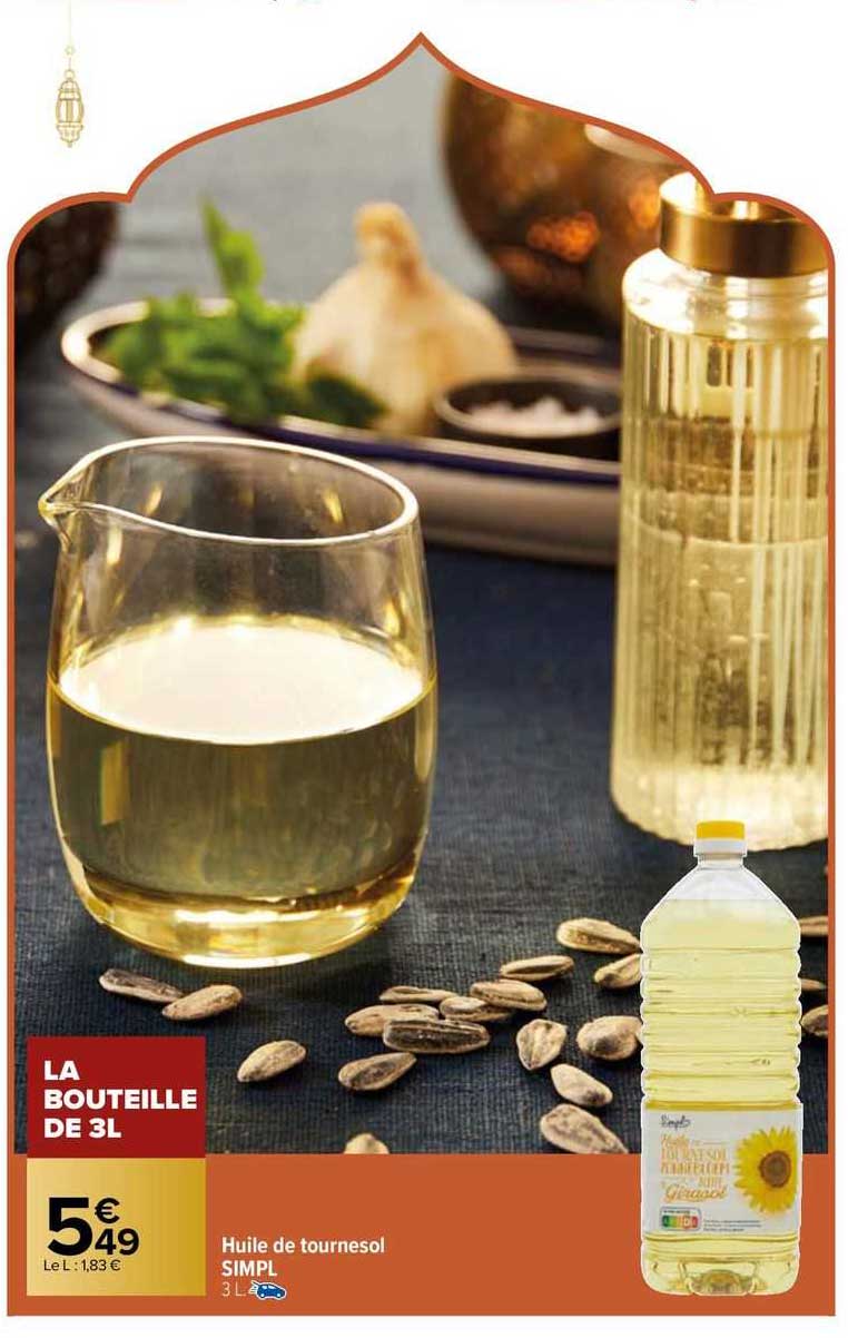 Promo Huile De Tournesol chez Aldi - iCatalogue.fr