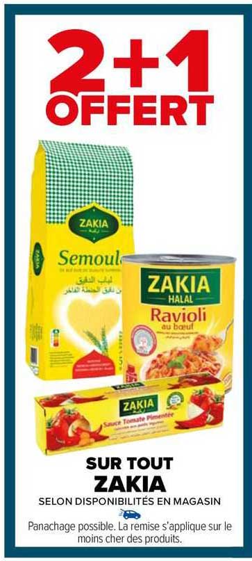 Promo Zakia chez Carrefour Market - iCatalogue.fr