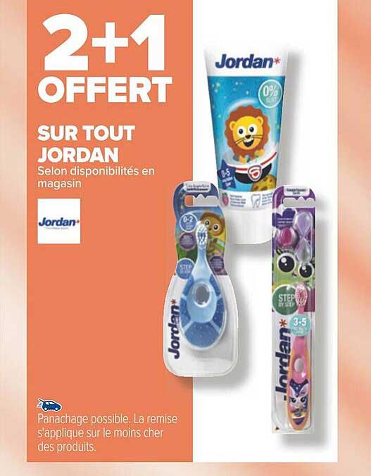 Promo Jordan chez Carrefour - iCatalogue.fr