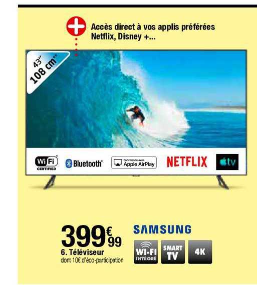 Televiseur Samsung 108 Cm