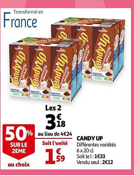 Offre Candy Up chez Auchan