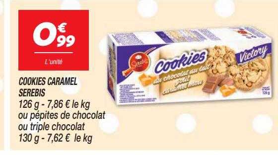 Promo Cookies Caramel Serebis chez Netto - iCatalogue.fr