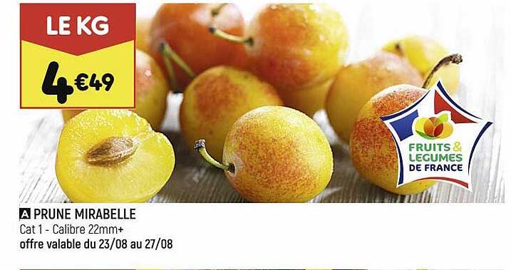 Promo Prune Mirabelle chez Leader Price - iCatalogue.fr