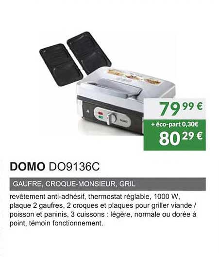 Promo Domo Do9136c chez Copra - iCatalogue.fr