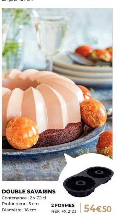 Promo Double Savarins chez Guy Demarle - iCatalogue.fr