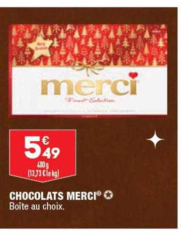 Promo Chocolats Merci chez Aldi - iCatalogue.fr