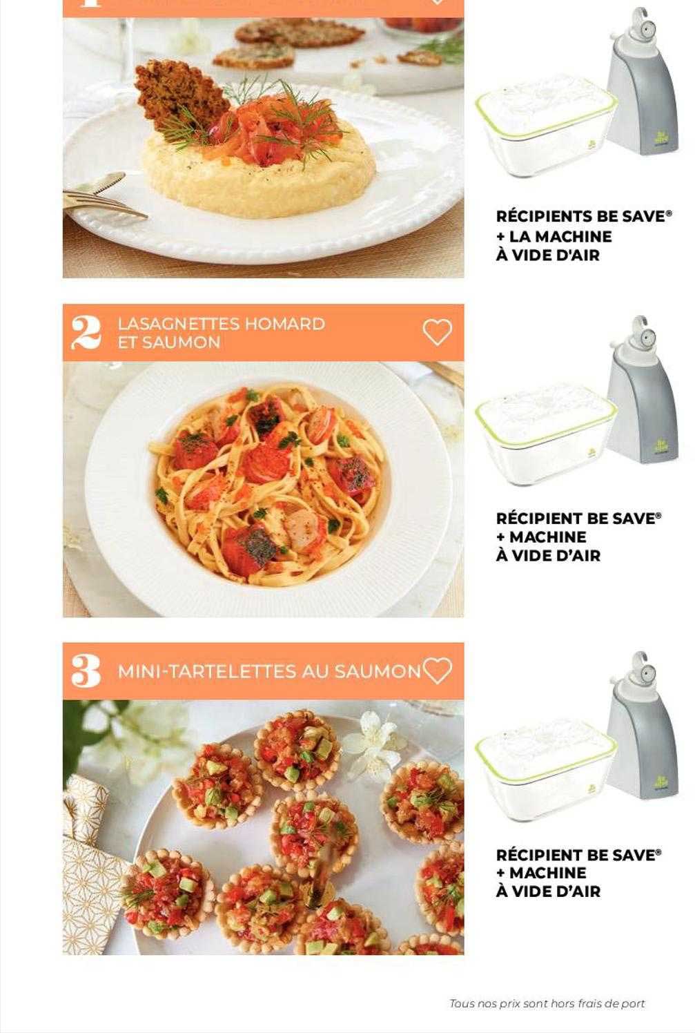 Promo Lasagnettes Homard Et Saumon, Mini-tartelettes Au Saumon chez Guy ...