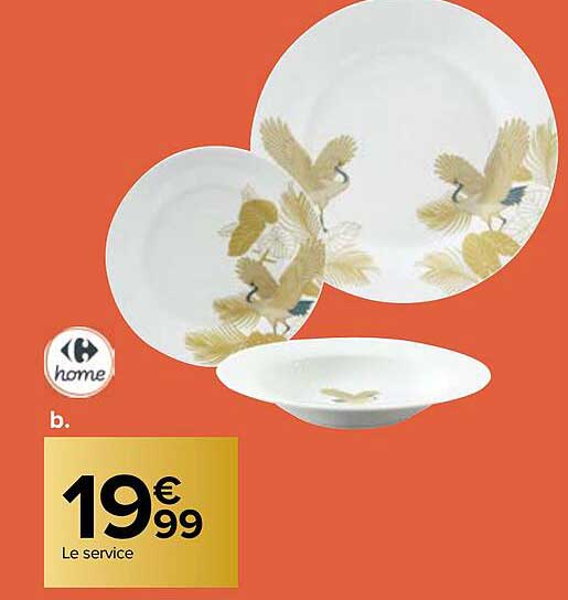 Promo Le Service Carrefour Home chez Carrefour - iCatalogue.fr