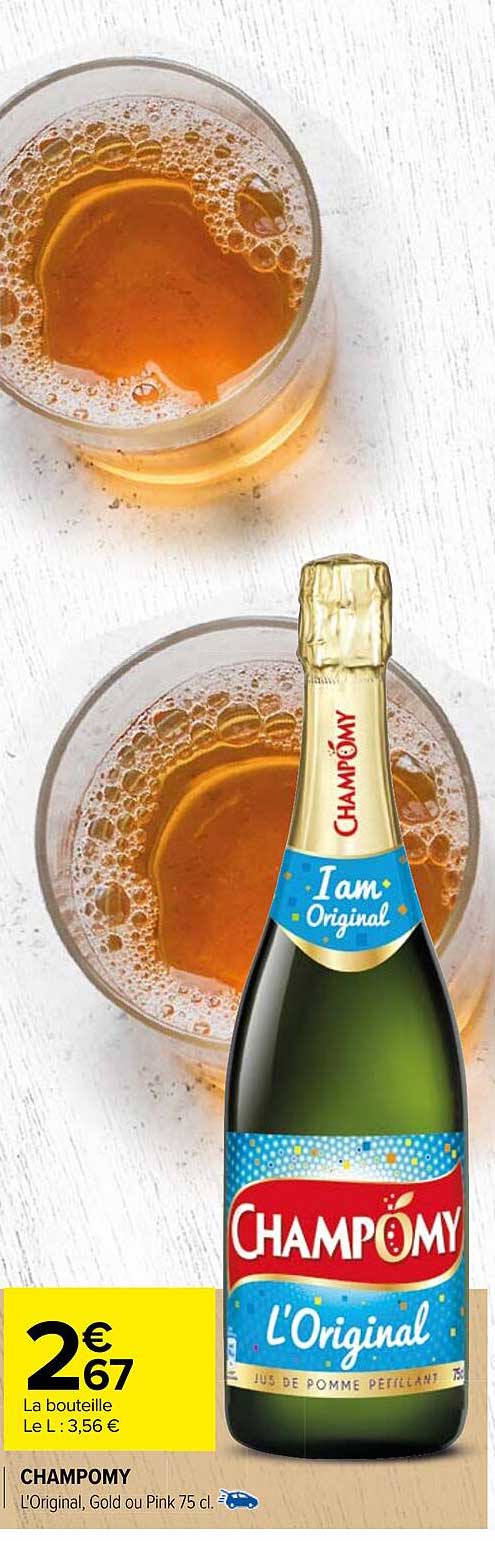 Promo Champomy chez Carrefour - iCatalogue.fr