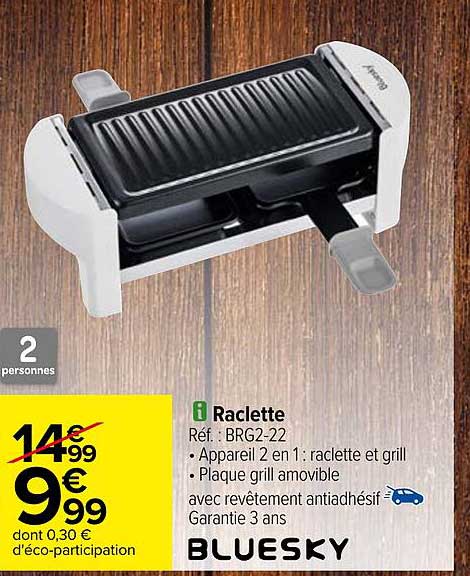 Raclette Carrefour Promo