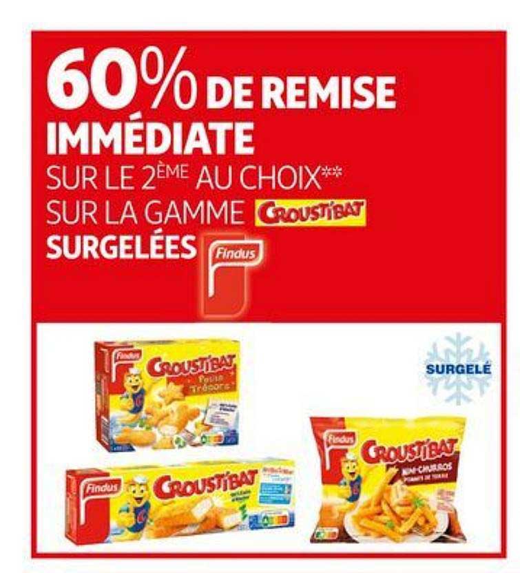 Promo La Gamme Croustibat Findus chez Auchan - iCatalogue.fr