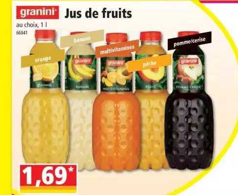 Promo Granini Jus De Fruits chez Norma - iCatalogue.fr