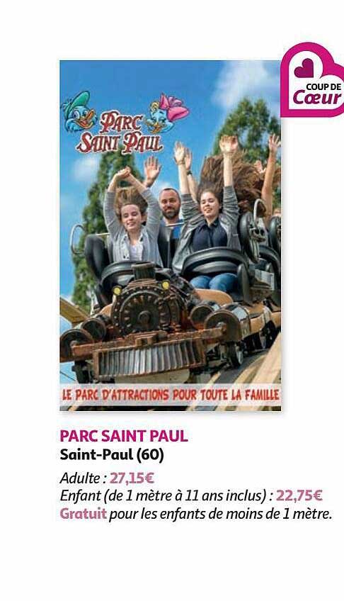 Promo Parc Saint Paul chez Auchan - iCatalogue.fr