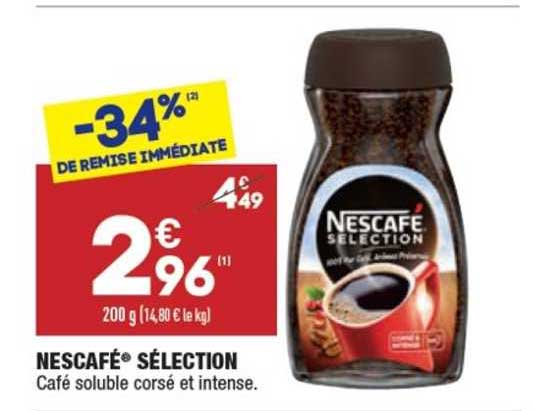 Promo Nescafé Sélection chez Aldi - iCatalogue.fr