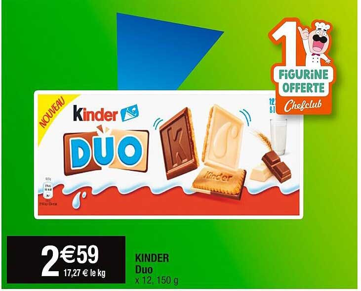 Promo Kinder Duo chez Cora - iCatalogue.fr