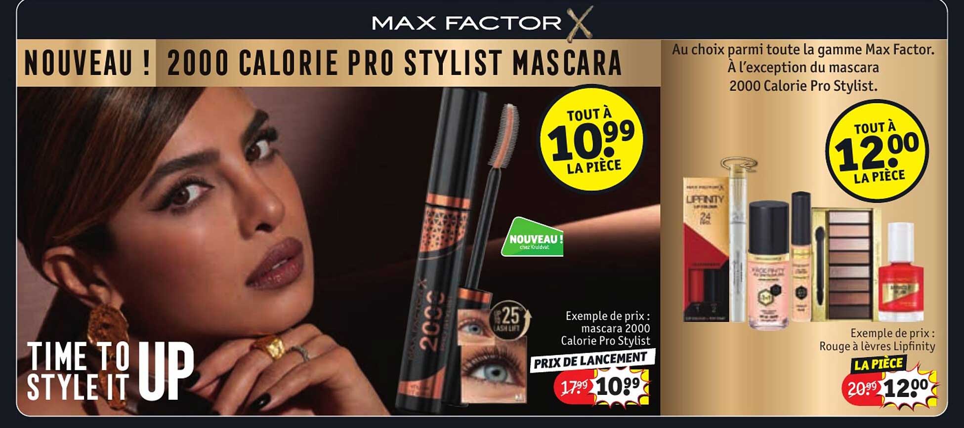 Promo La Gamme Max Factor chez Kruidvat - iCatalogue.fr