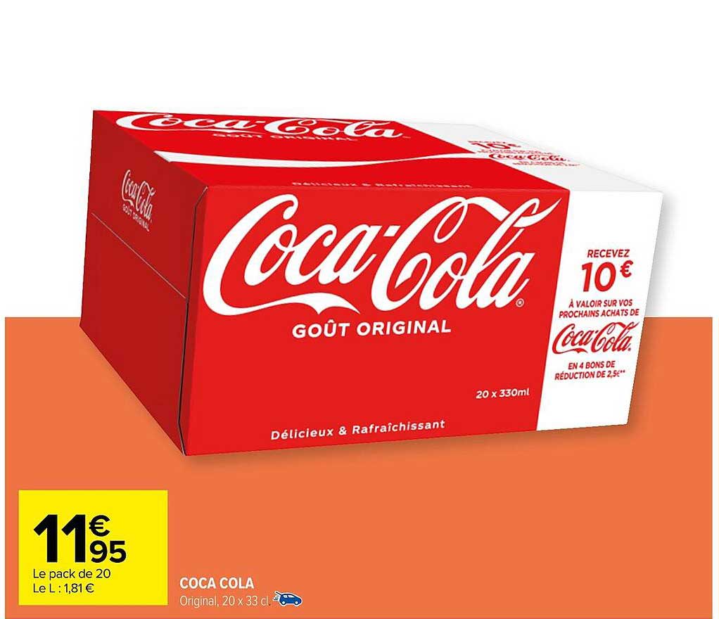 Promo Coca Cola chez Carrefour - iCatalogue.fr