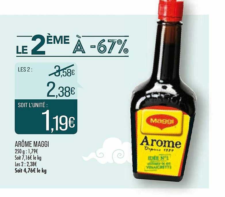 Promo Arôme Maggi chez Match - iCatalogue.fr