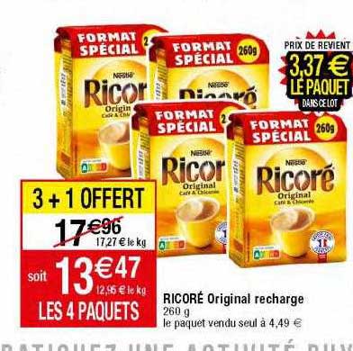 Offre Ricoré Original Nestlé chez Lidl