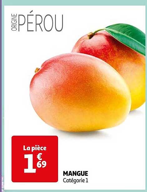 Promo Mangue chez Auchan - iCatalogue.fr