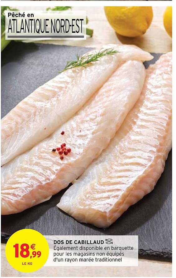 Promo Dos De Cabillaud Msc chez Lidl
