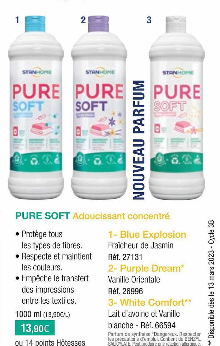 Promo Pure Soft chez Stanhome - iCatalogue.fr