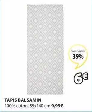 Promo Tapis Balsamin chez JYSK - iCatalogue.fr