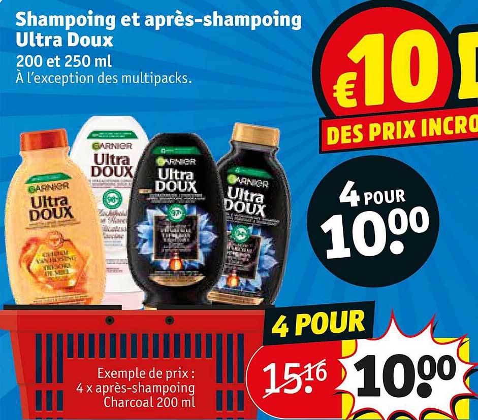 Promo Shampoing Et Après-shampoing Ultra Doux chez Kruidvat - iCatalogue.fr