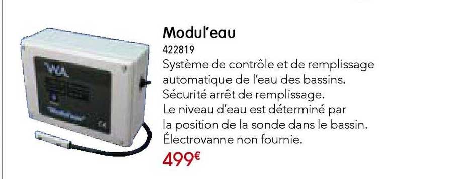 Promo Modul'eau chez Irrijardin - iCatalogue.fr