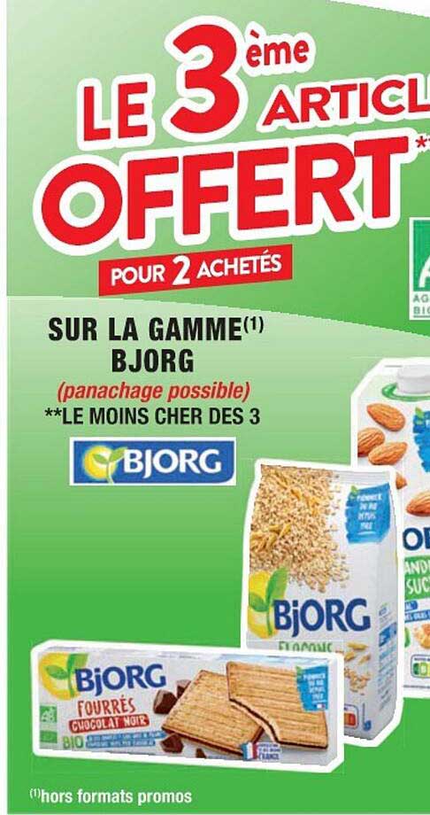 Promo La Gamme Bjorg chez Cora - iCatalogue.fr