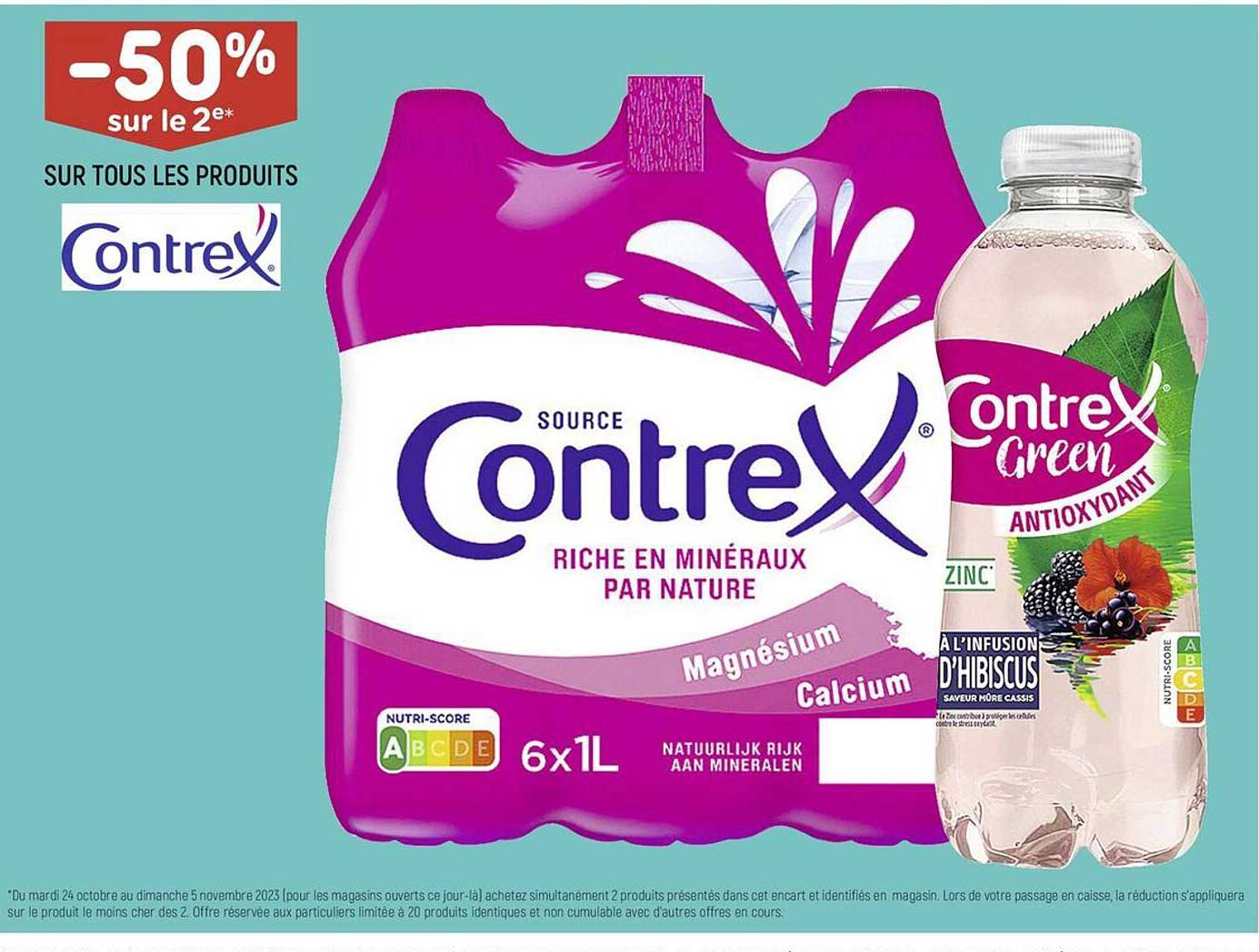 Promo Les Produits Contrex chez Leader Price - iCatalogue.fr