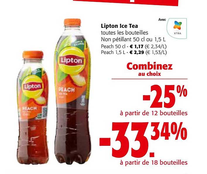 Promo Lipton Ice Tea chez Colruyt - iCatalogue.fr