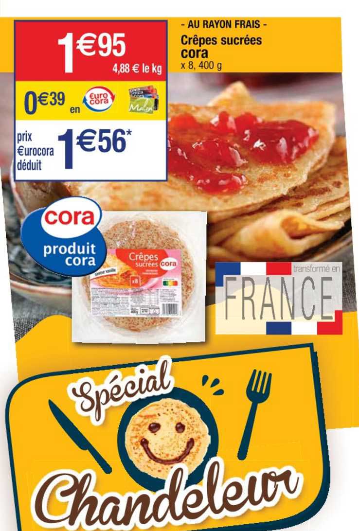 Offre Maxi Crêpes Party Livoo chez Cora