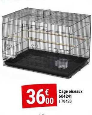 Promo Cage Oiseaux 604241 chez Gamm vert - iCatalogue.fr