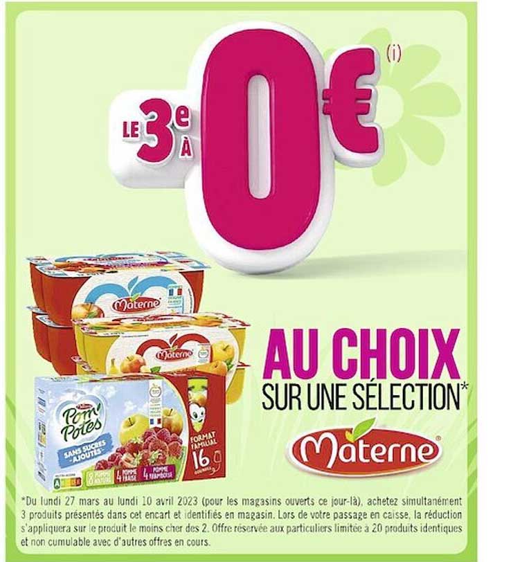 Promo Sélection Materne chez Casino Supermarchés - iCatalogue.fr