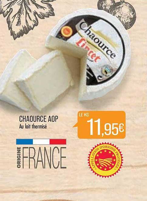 Promo Chaource Aop chez Match - iCatalogue.fr