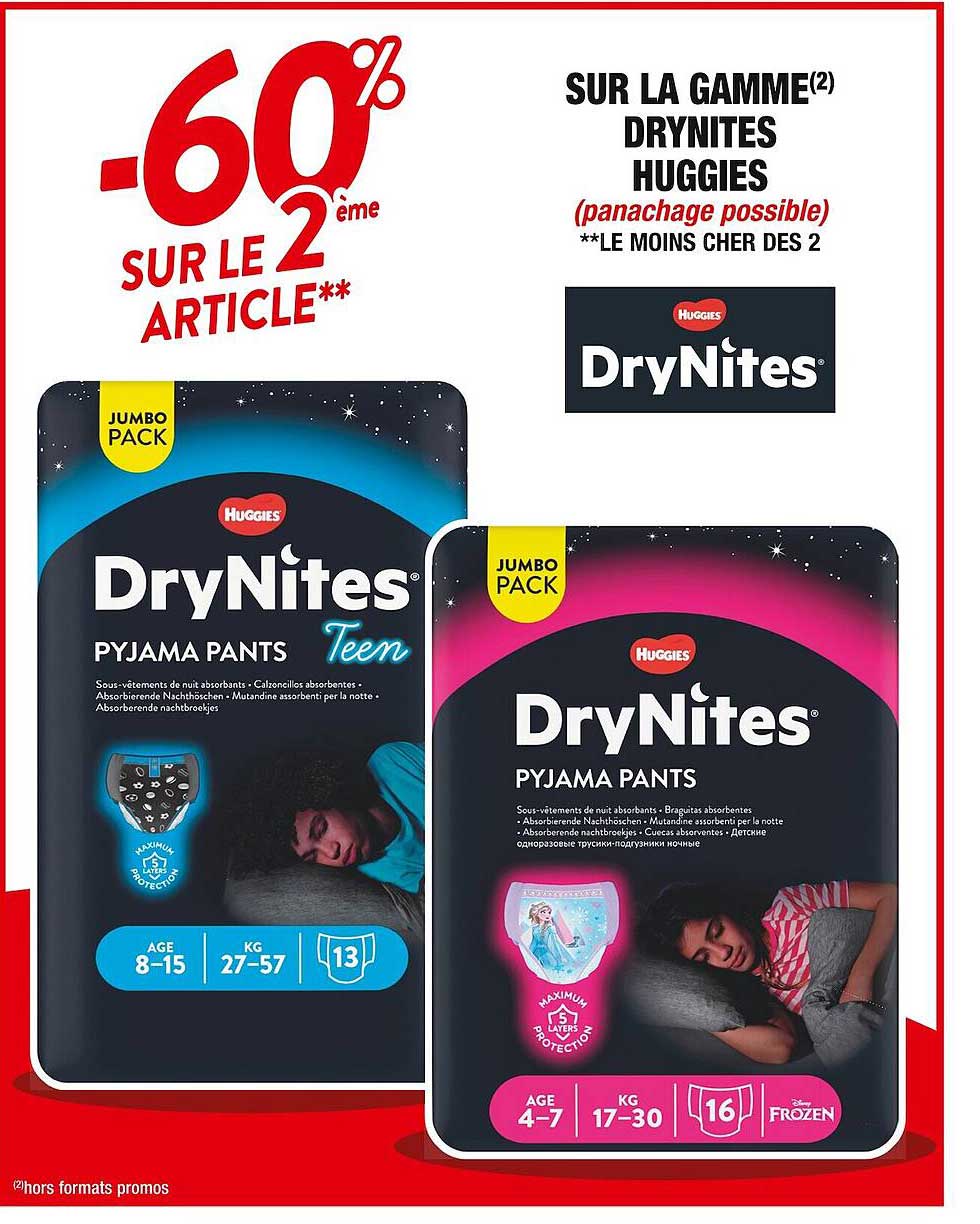 Promo La Gamme Drynites Huggies chez Cora - iCatalogue.fr