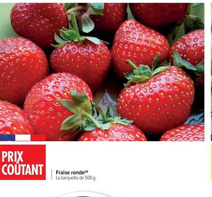 Promo Fraise Ronde chez Carrefour - iCatalogue.fr