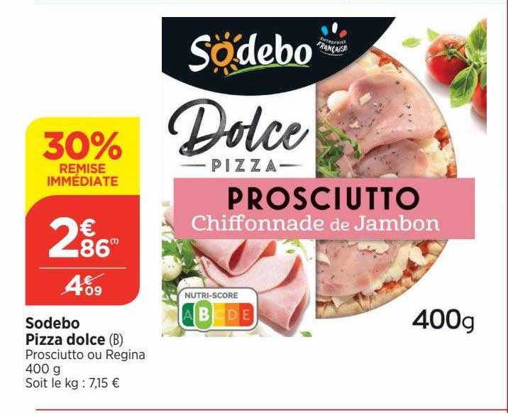 Promo Sodebo Pizza Dolce chez Bi1 - iCatalogue.fr