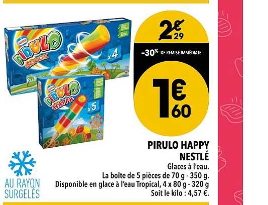 Promo Pirulo Happy Nestlé chez Supeco - iCatalogue.fr