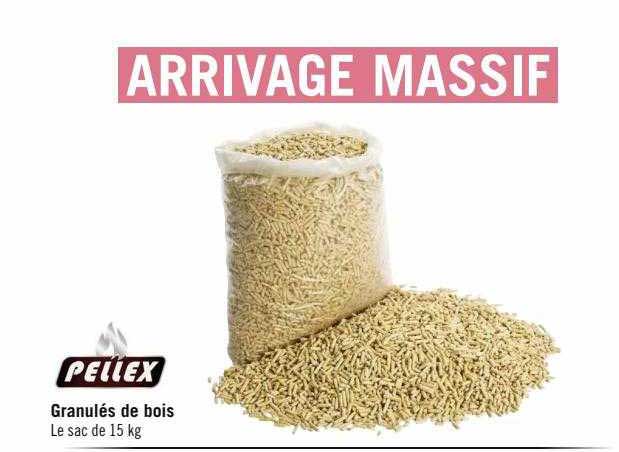Promo Granulés De Bois Pellex chez Géant Casino - iCatalogue.fr