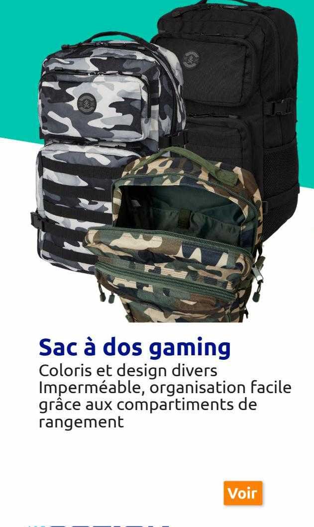 Promo Sac à Dos Gaming chez Action - iCatalogue.fr