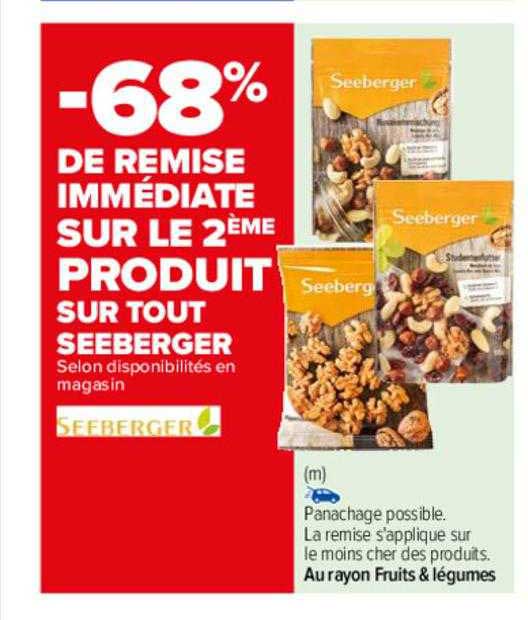 Promo Seeberger chez Carrefour - iCatalogue.fr