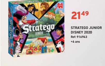 Promo Stratego Junior Disney 2020 chez Trafic - iCatalogue.fr