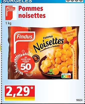 Promo Pommes Noisette Findus chez Norma - iCatalogue.fr