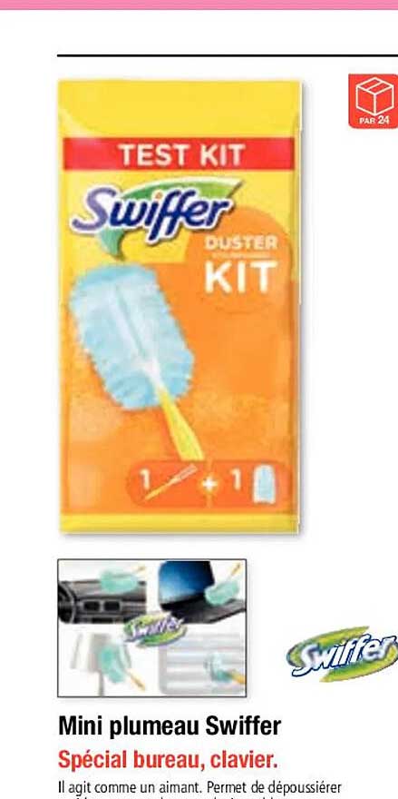 Promo Mini Plumeau Swiffer chez Hyperburo - iCatalogue.fr